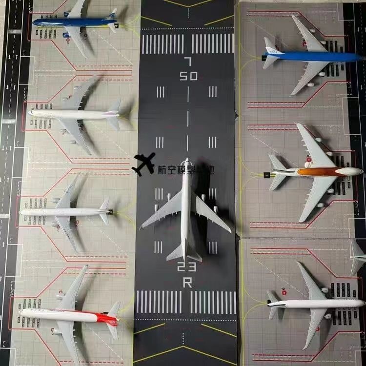 [Xiaohongshu Recommended] 1: 400 3D Airport Model Track Airplane with ...
