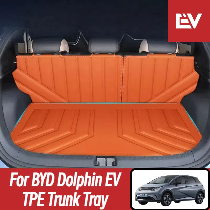 For BYD [Dolphin 2025] TPE Rear Trunk Tray & Full Cover Trunk ...