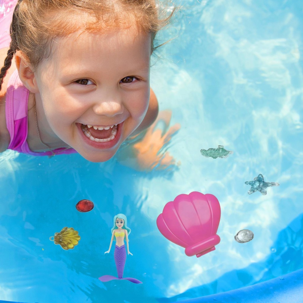Mermaid Pool Toys Interactive Underwater Exploration Toys Rotating ...