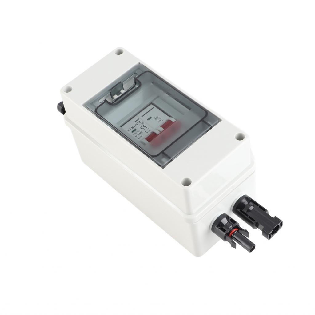 Solar Combiner Box DC500V 1 String PV Disconnect Switch IP65 Waterproof ...