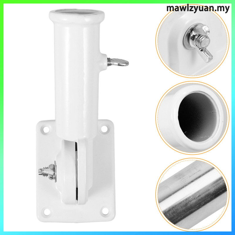 Holders Reinforce Flagpole Base Flags Mounting Support Car Banner ...