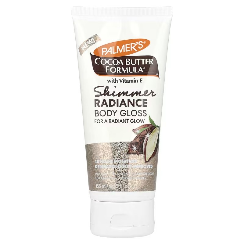 Palmer's, Cocoa Butter Formula® with Vitamin E, Shimmer Radiance Body Gloss, 5.25 fl oz (155 ml ...