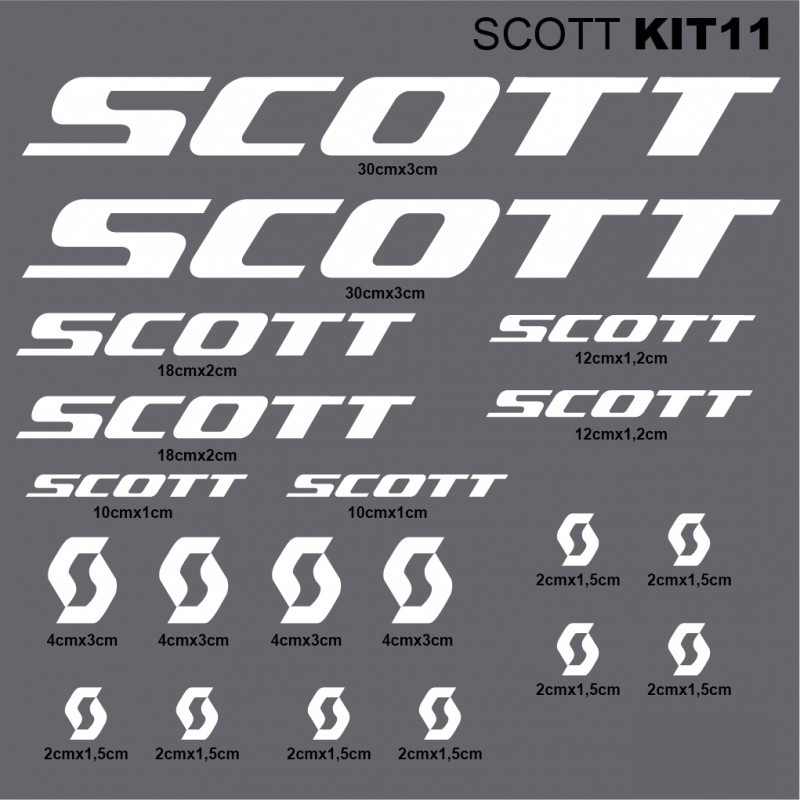 SCOTT-5 Frame sticker AM Car sticker Bicycle Equipment Waterproof ...
