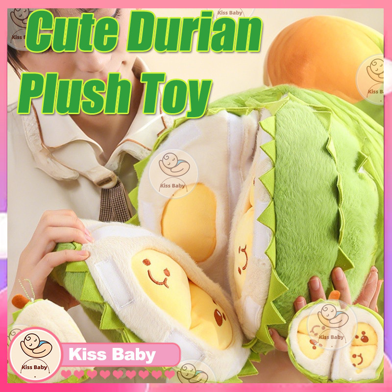 Kid Durian Plush Toy Fun Detachable Durian Doll Decompression Doll ...
