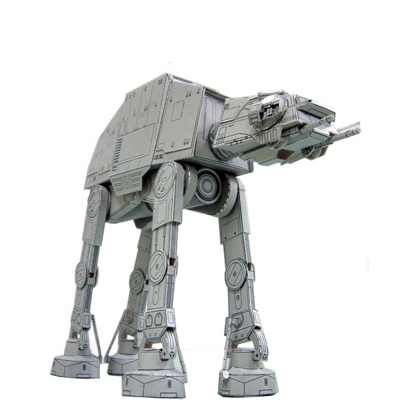 DIY paper models Star Wars All Terrain Armored Transport Walker (AT-AT ...