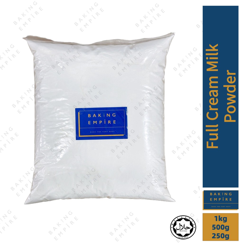 Full Cream Milk Powder/Susu Tepung Penuh Krim 1kg/500g/250g | Shopee ...