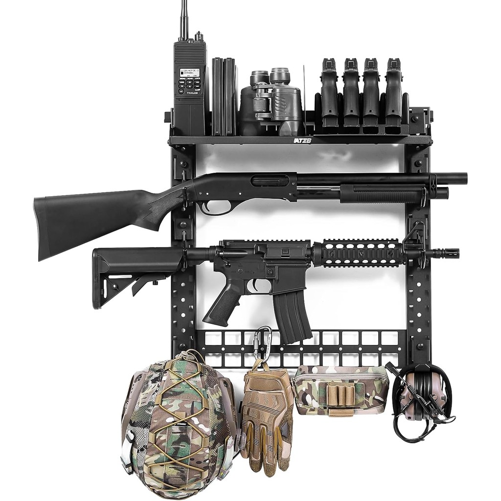 VOTAGOO Gun Rack for Wall, Indoor Gun Racks Wall Mount, Hang Up Gun ...