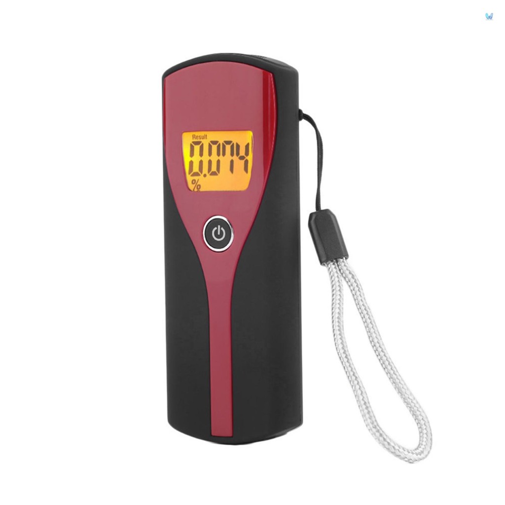LCD Display Digital Breath Alcohol Tester Breathalyzer Non-contacting ...