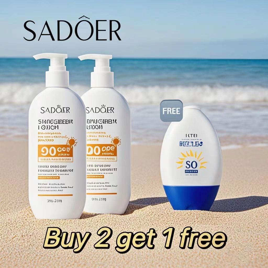 SADOER PA++++ Clear & Anti-Aging Refreshing Sunscreen Lotion (220g) - Buy 2 Get 1 Free NTD ...