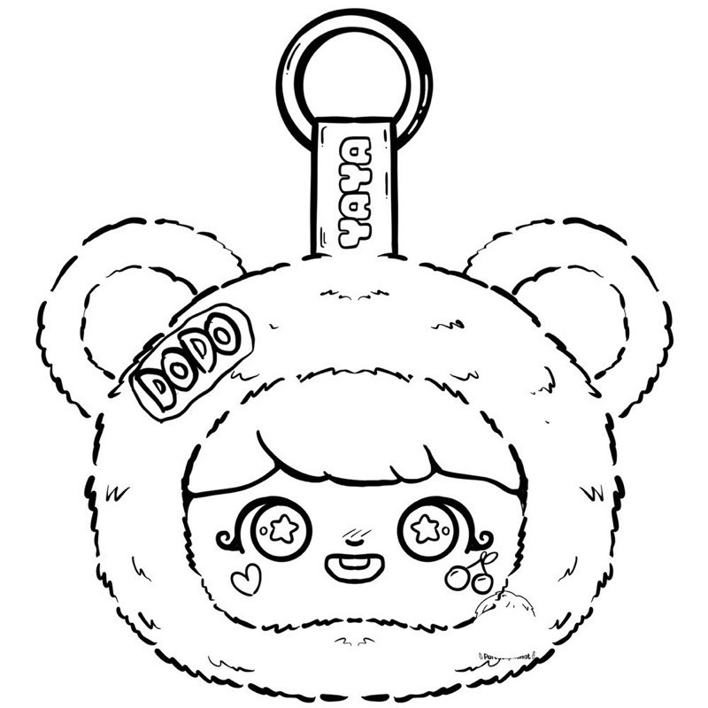 Baby three Migo Yaya mini (180gsm thick paper) - Set of 9 A4 A5 ...