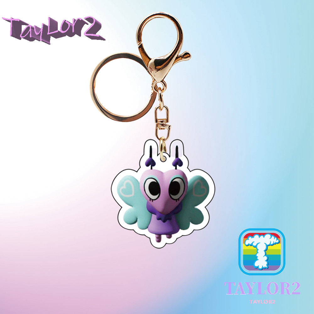 ATAYLOR Dandys World Pendant, Scraps Shelly Game Dandy's World Keychain ...