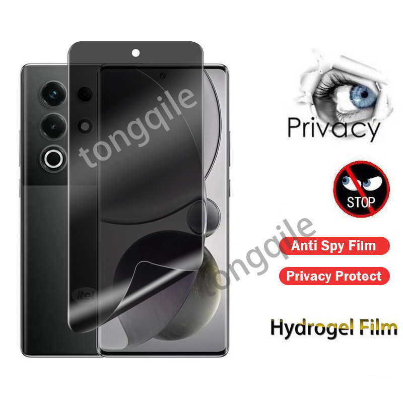 Privacy Screen Film For itel S25 Ultra S25Ultra 4G 5G 2024 Full Cover Anti-Spy Hydraulic Screen ...