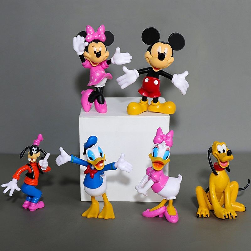 Mickey Mouse Mickey Mouse Anime Figure Donald Duck Cartoon Doll ...