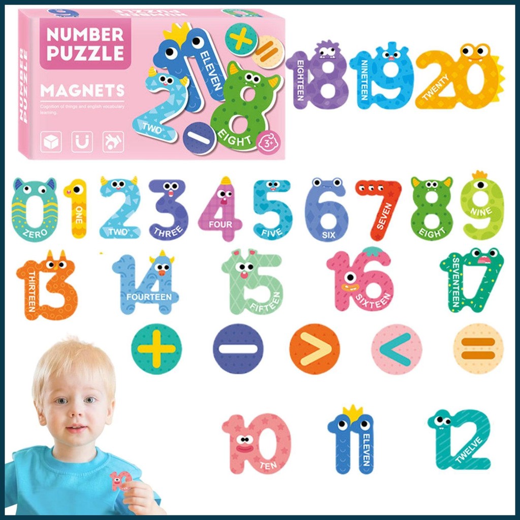 Number Magnets Large Math Multiplication Division Number Magnets ...