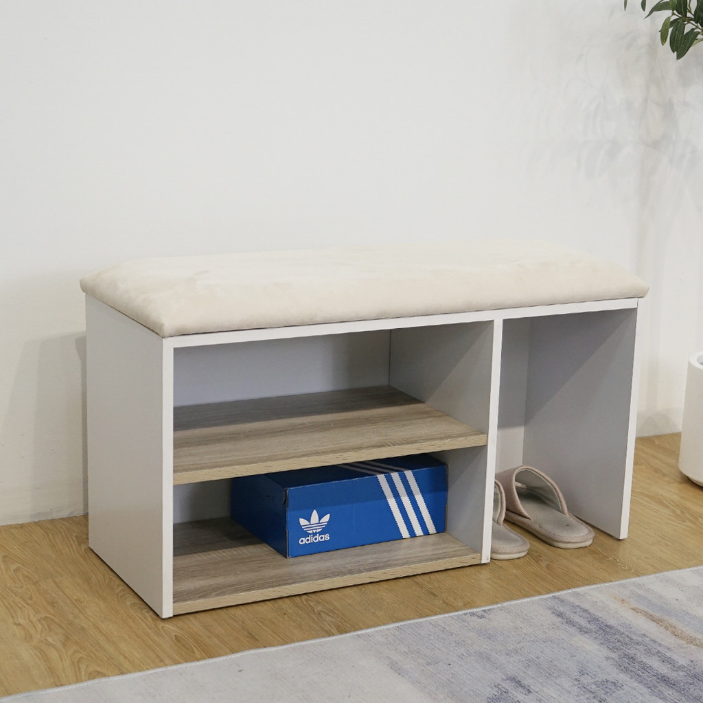 LOFT Living BANOS 80cm Shoe Bench-bench chair storage bench ottoman ...