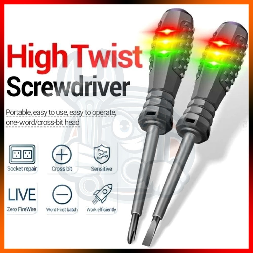 Digital Voltage Tester Pen Screwdriver Test Pen Tool Voltmeter ...