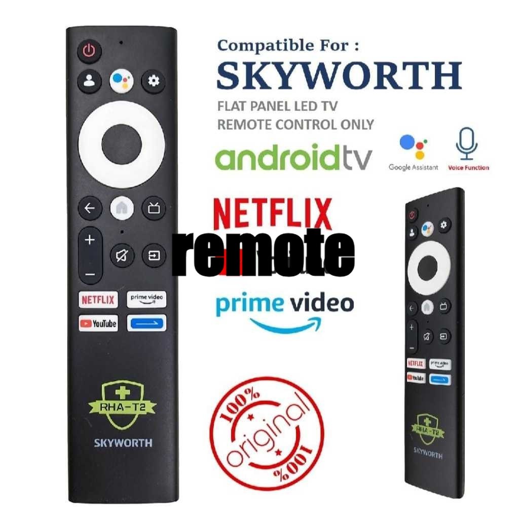 **Original** Skyworth Voice Function Androind Netflix Prime Video ...