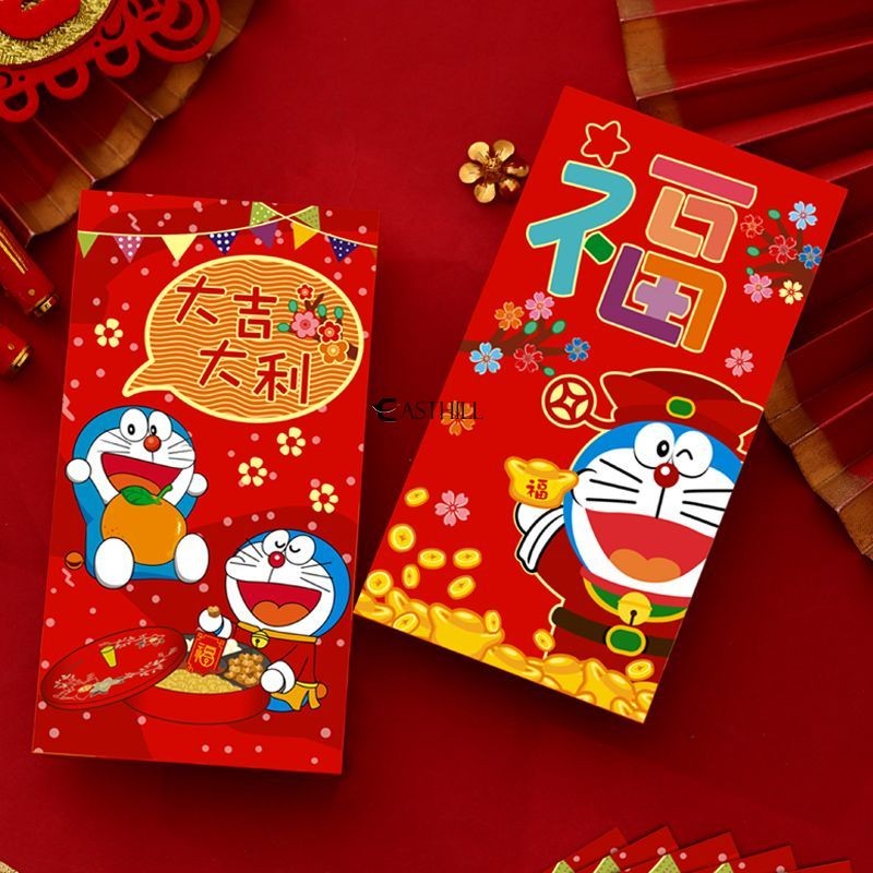 EASTHILL Cartoon Anime Red Packet Money Packet Cartoon Red Envelope ...