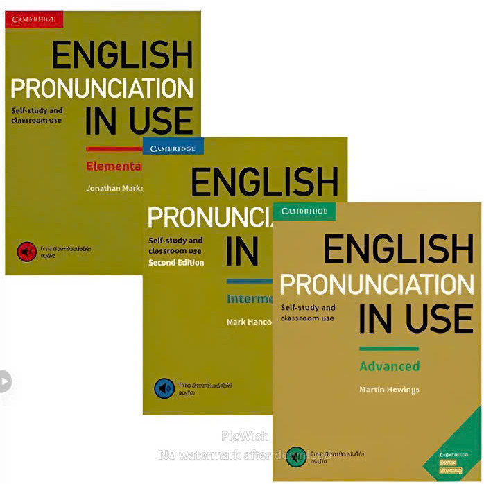Book - English Pronunciation Combo set of 3 - English Pronunciation In ...