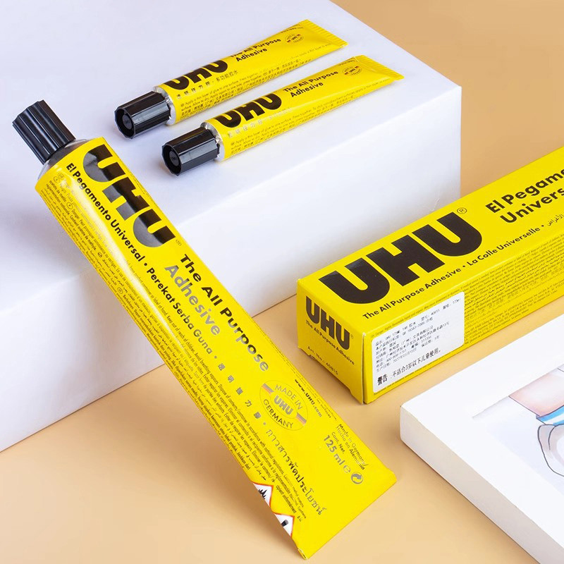 UHU All Purpose Transparent Adhesive Glue Extra Strong Clear Glue ...