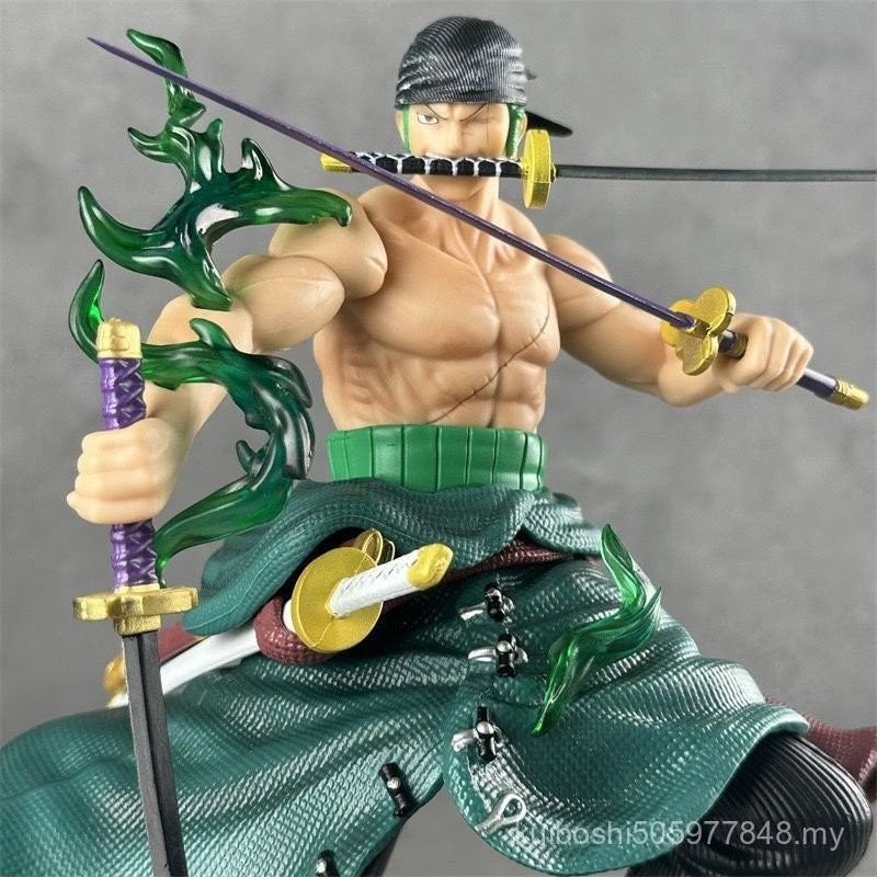 One Piece Drawing Sword Zoro Fantasy Zoro Three Swords Flow Yan Mo's ...