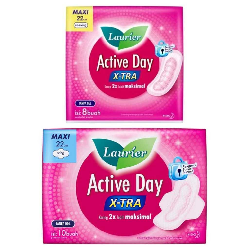 Active DAY SUPER MAXI / WING WRAPPER LAURIER | Shopee Malaysia