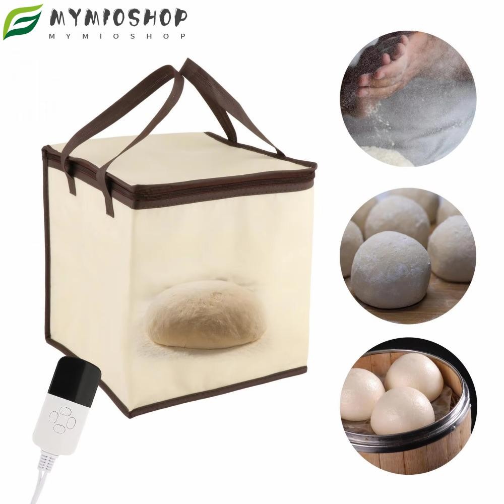 MIOSHOP Dough Proofer, Foldable Temperature Control Bread Proofing Box ...