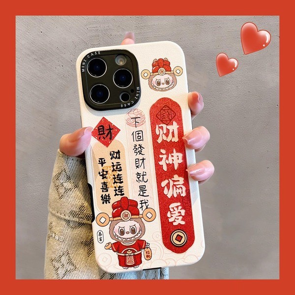 labubu casing labubu手机壳 labubu case Sesuai untuk sarung telefon Apple ...