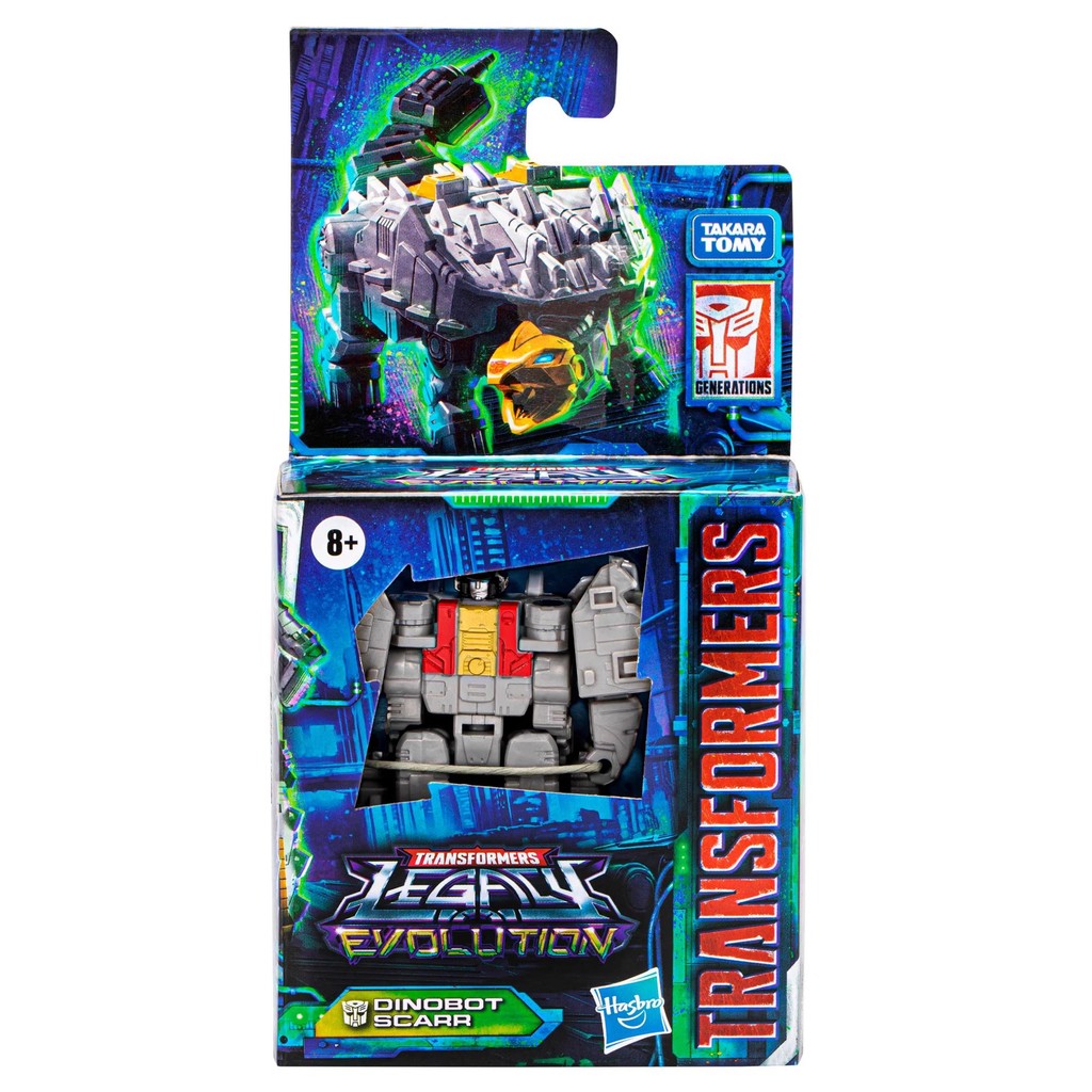 Hasbro Transformers Handed down Core Grade Ankylosaurus Scar Dinosaur ...
