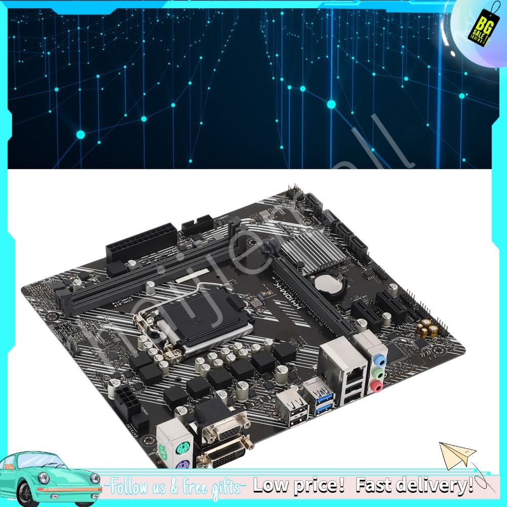 Haijiemall Prime H410M K Desktop PC Motherboard with LGA 1200 for Core ...