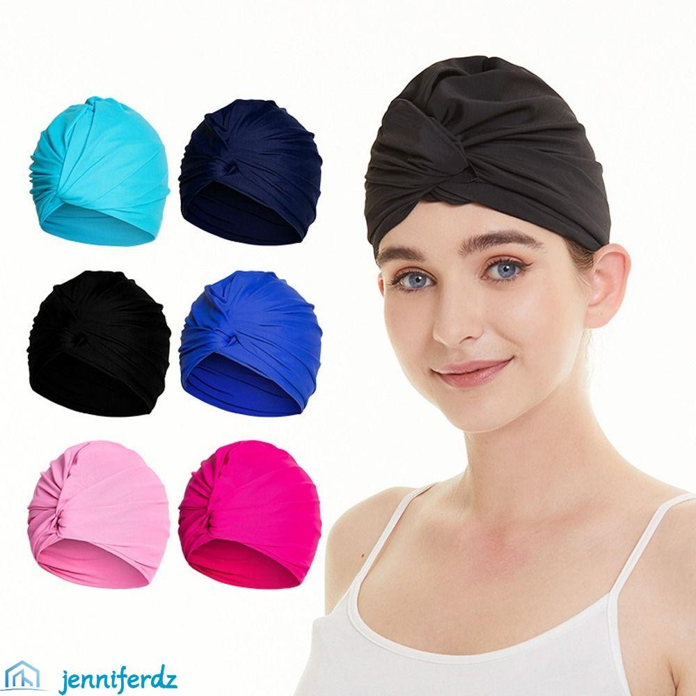 JENNIFERDZ Swimming Caps, Free Size High Elastic Swimming Hat, Bathing ...