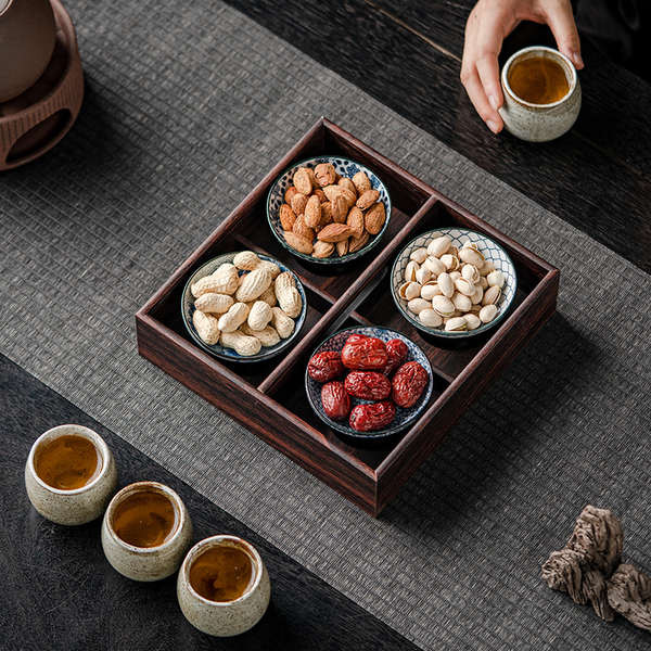 dessert tray bamboo desert tray Dulang teh rebus di sekitar dapur ...