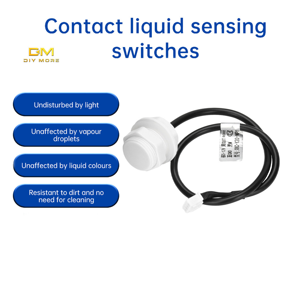 DIYMORE Y20 photoelectric liquid level sensor, contact type liquid ...