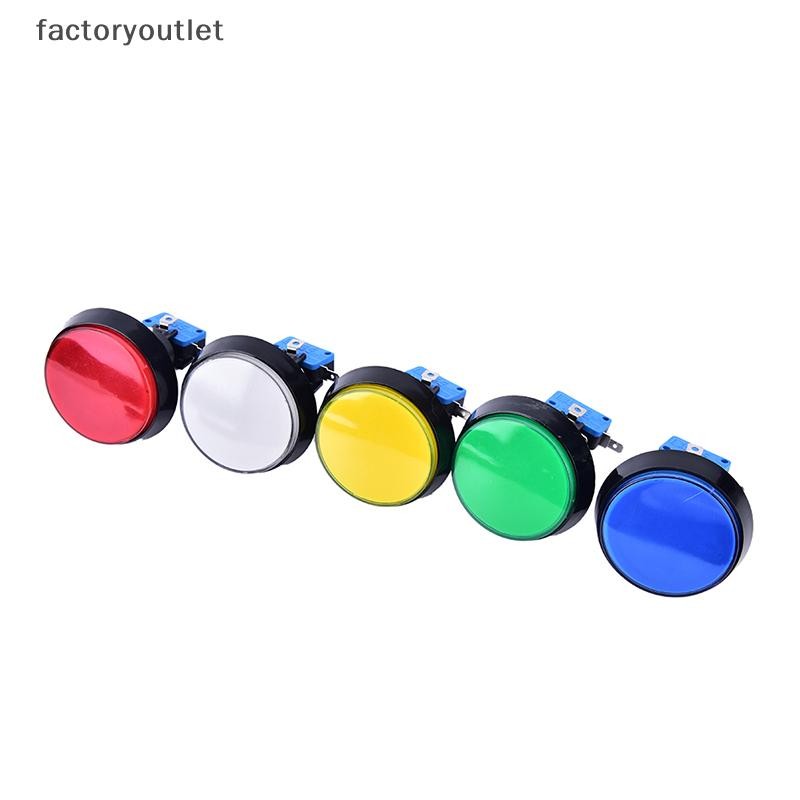 FCMY 60mm LED Light Big Round Arcade Video Game Player Push Button Switch Lamp FAC | Shopee Malaysia