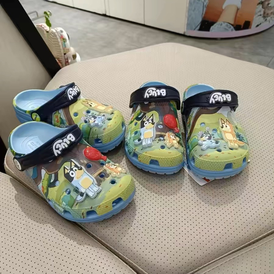 Crocs new children's and parent-child style beach slippers for men and ...