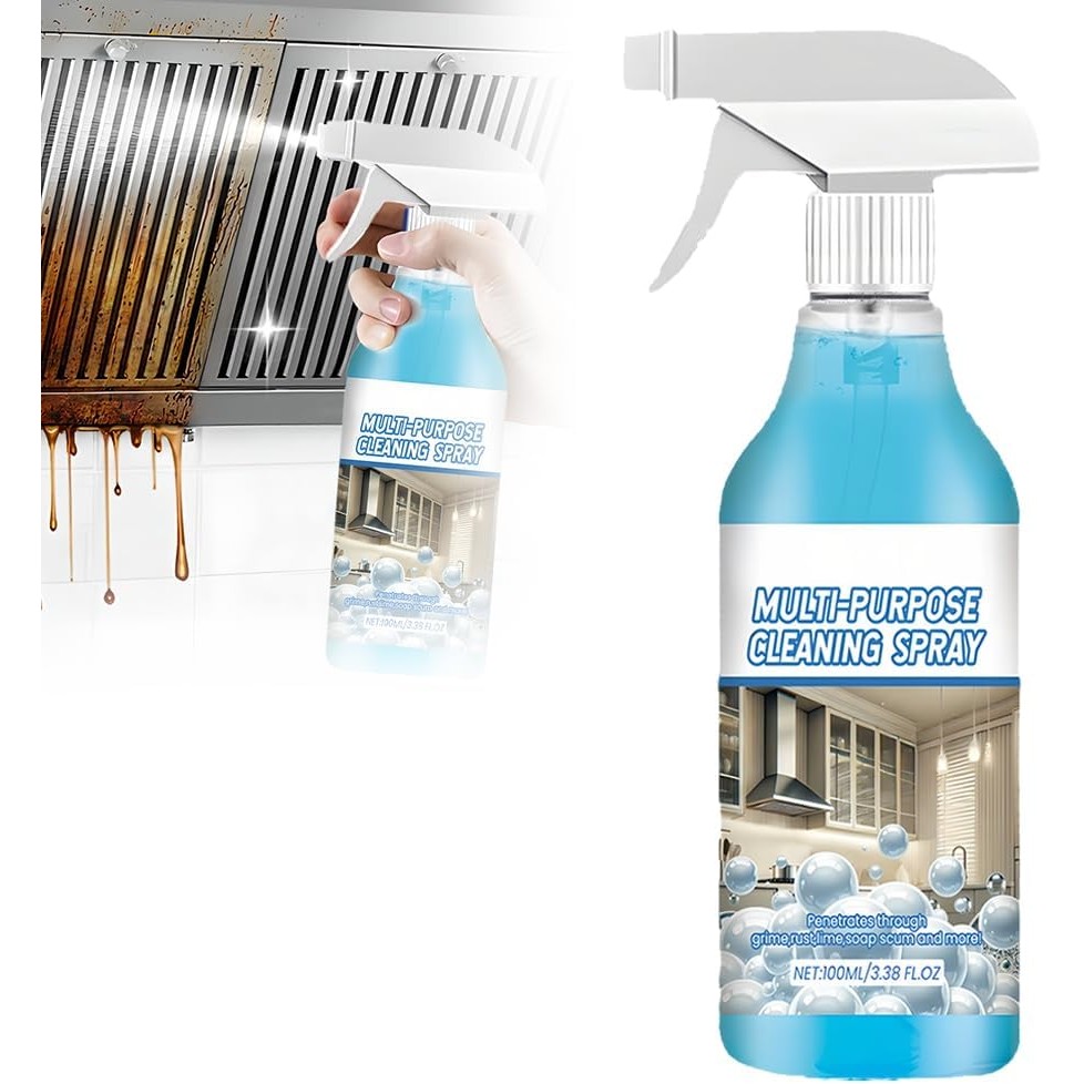 Spray Splash Cleaner, 2025 New Upgrade Stove Splash Foam Spray Cleaner ...