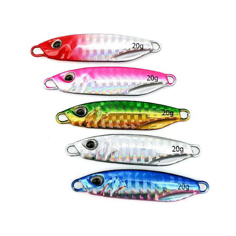 Lure Small Iron Plate Velcro Freshwater Sea Fishing Long Cast Iron ...