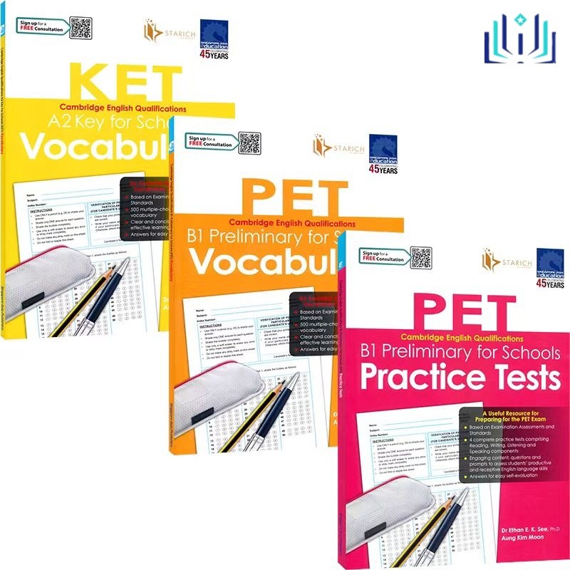 English “Cambridge English Qualifications Vocabulary KET /PET” Primary ...