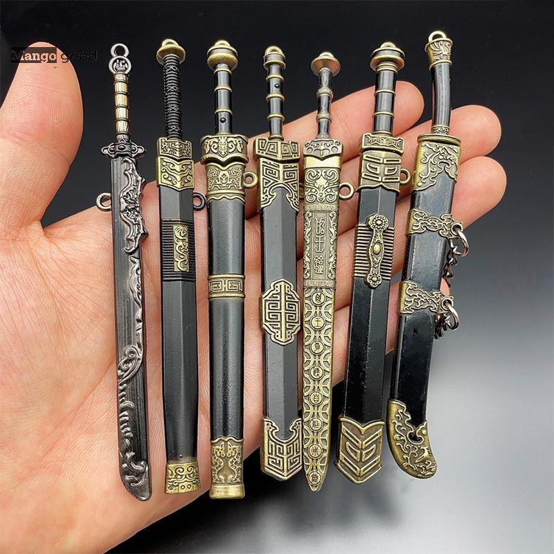 Mangogood 7PCS Models Of Metal Scabbard Of Famous Ancient Swords ...