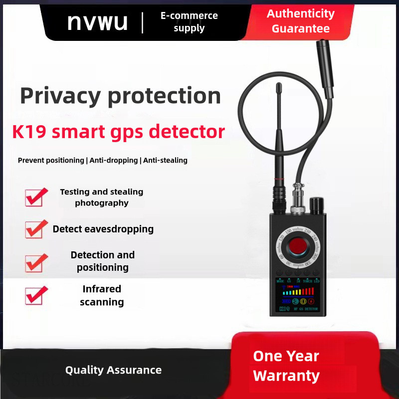 K19 Hidden Camera Spy Wireless Signal Detector GPS Camera Detector ...