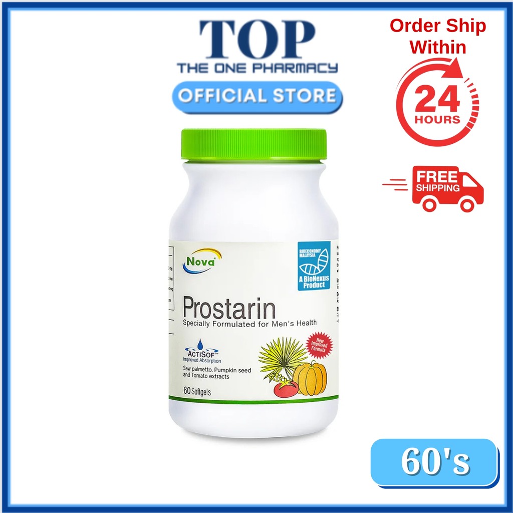 Nova Prostarin | Specially Formulated For Men's Health 60 softgels ...