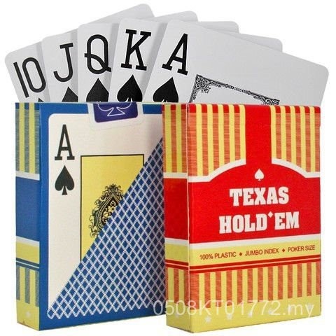 Waterproof Playing Cards Playing Cards Washable Double-Sided Plastic ...