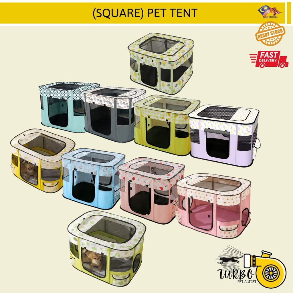 Foldable Square Cat Tent /Cat Tent Delivery Room/Pet Tent Playpen/Cat ...