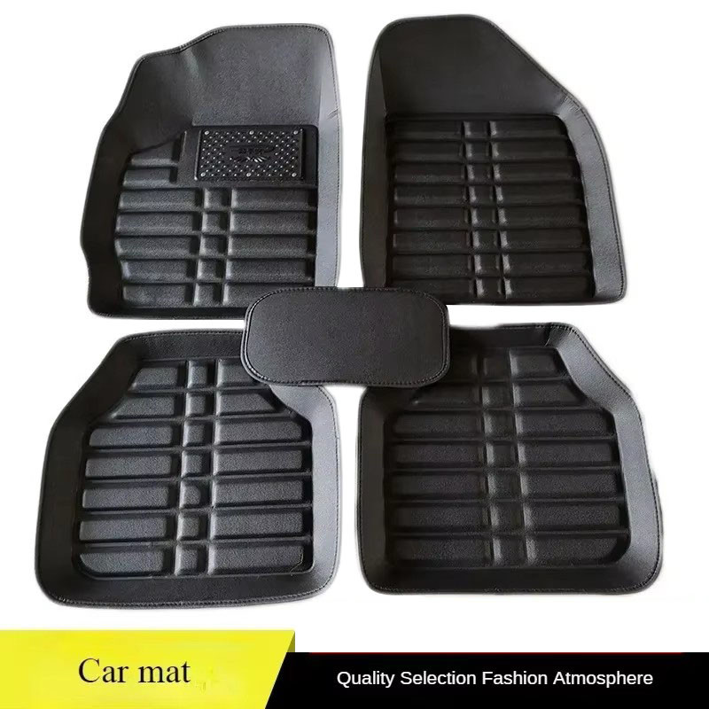 5PCS Universal Car Floor Mats SUV Floor Liner Anti Slip Waterproof Car ...
