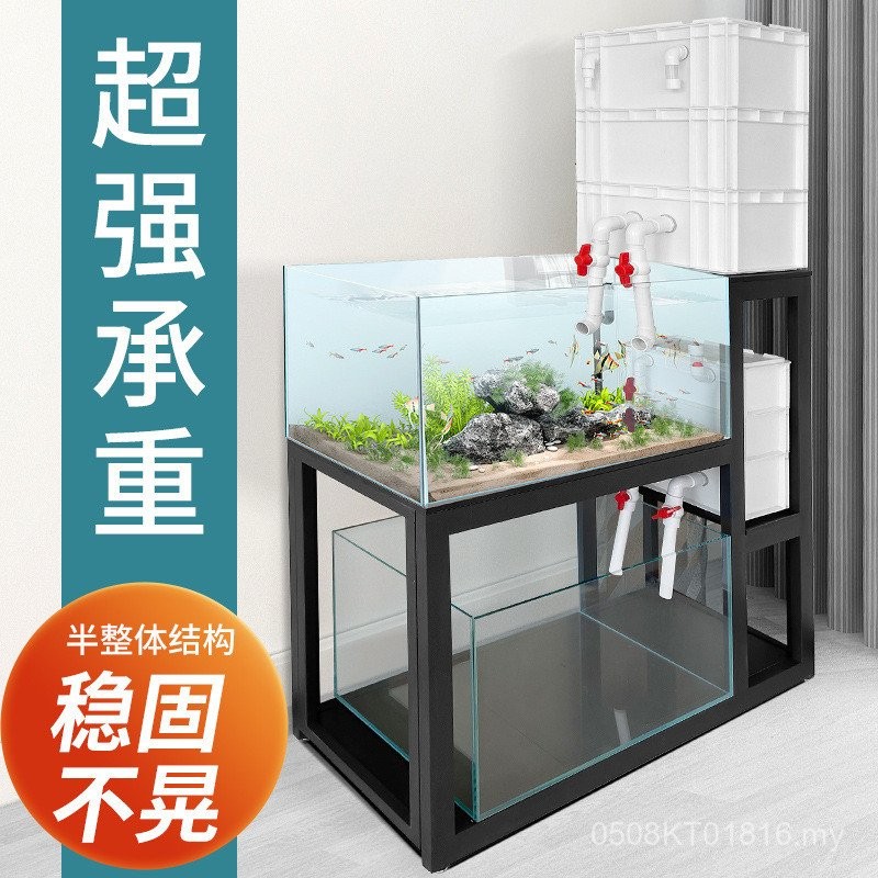 Base Fish Tank Rack Multi-Layer Base Cabinet Steel Wooden Fish Tank ...