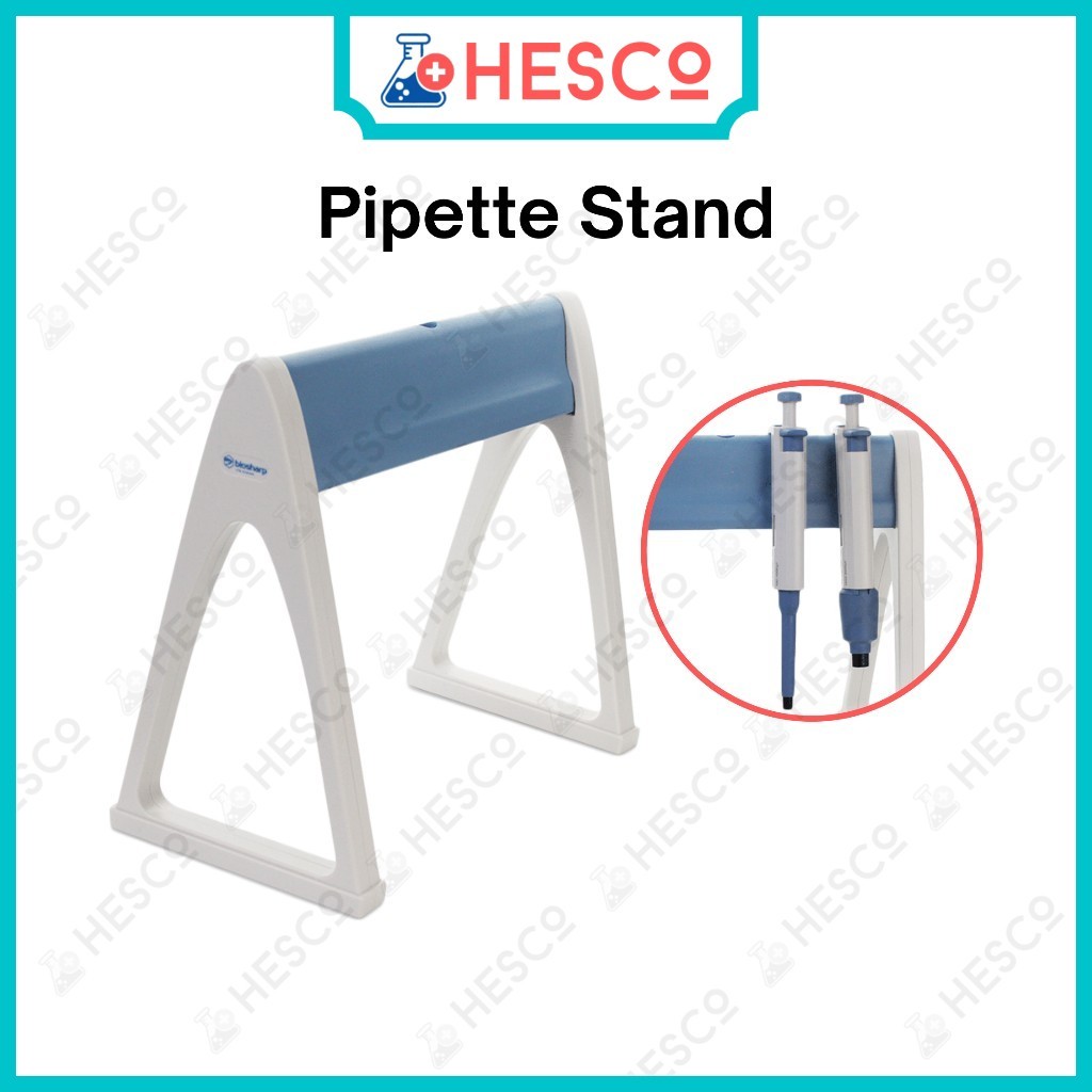 Pipette Stand Micropipette Rack — Up to 6 Pipette Double-Sided Durable ...