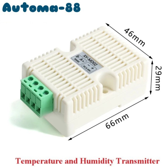 Fc99 Module XY-MD02 Series RS485 RS-485 Din Rail Mount Temperature and ...