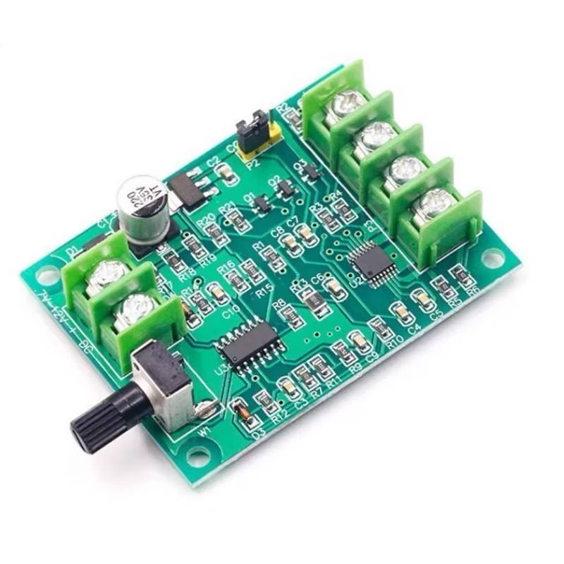 5V 12V Brushless DC Motor Driver Controller Board with Reverse Voltage ...