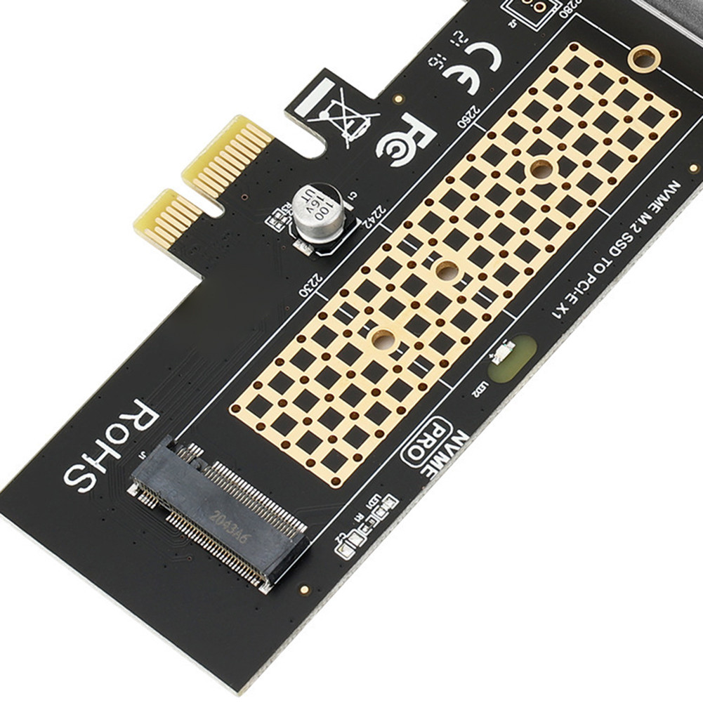SSD PCIE X1 Expansion Card 8Gbps PCIe NVMe SSD Converters Reusable for ...
