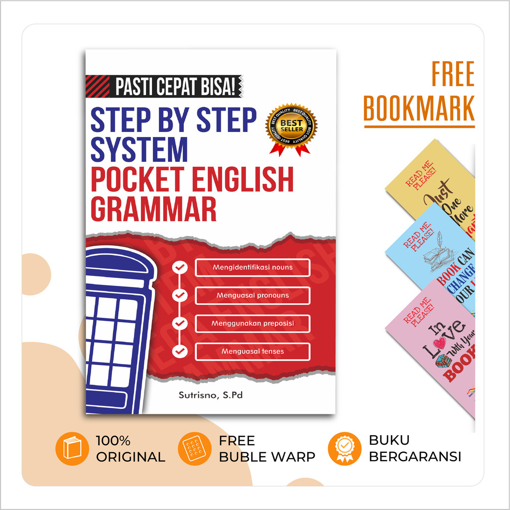 Step By Step System Pocket English Grammar Book | Shopee Malaysia